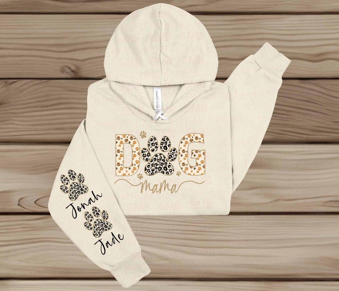 Dog Mama Sweatshirt with Sleeve Design *See Description* – Simply Made ...